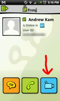 How to make Skype video calls on Android using Fring | Codealis